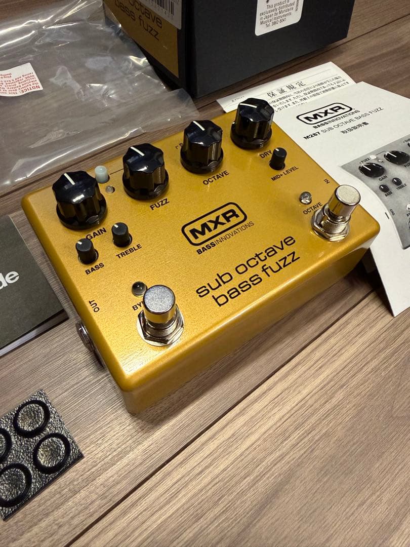 MXR sub octave bass fuzz M287 美品
