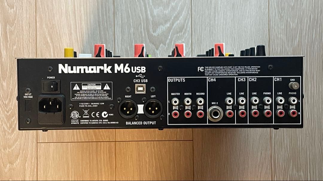 【動作品】Numark M6 USB dj ミキサー