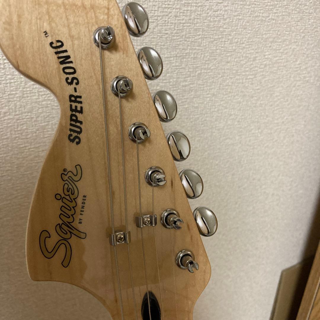 squier super sonic スクワイヤー　スーパーソニック