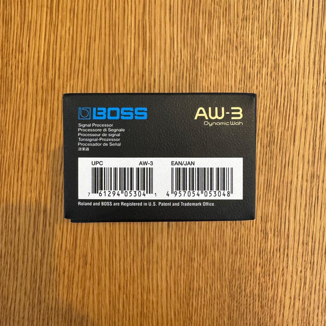 【新品】BOSS AW-3 ダイナミックワウ