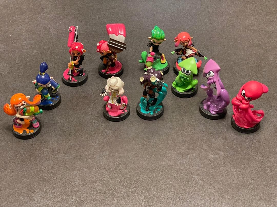 スプラトゥーン アミーボ（amiibo ）フィギュア 11体セット