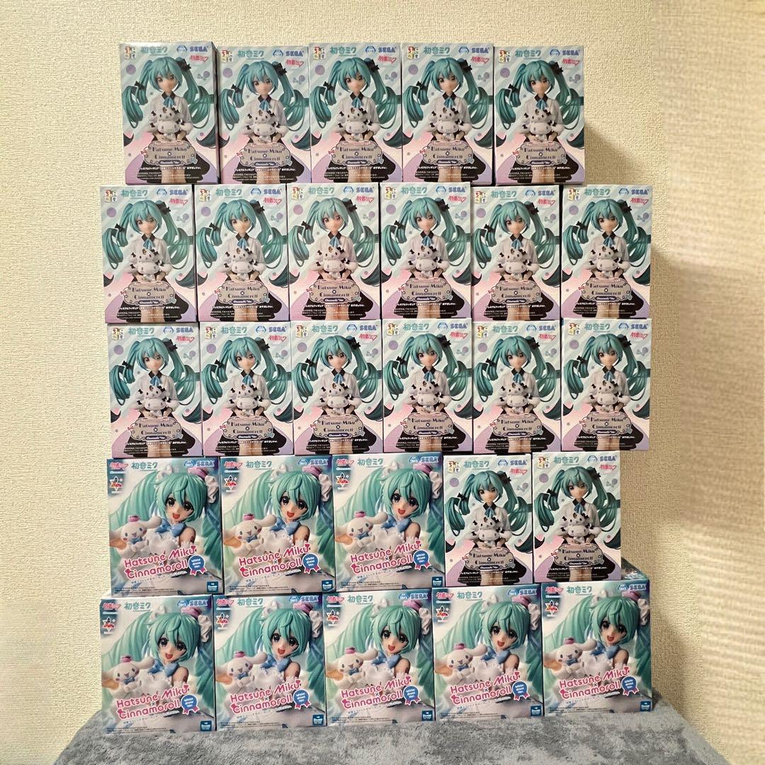 プライズ　フィギュア　まとめ売り 27点セット　初音ミク　シナモロール 美少女
