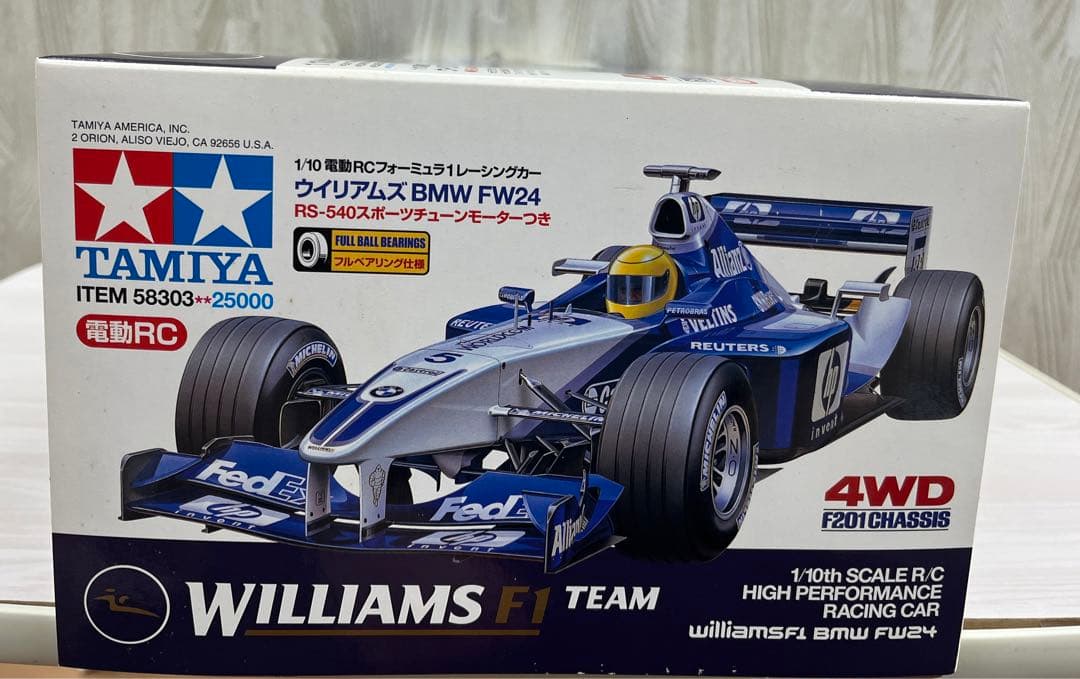 ホビーラジコン TAMIYA WILLIAMS  FW24