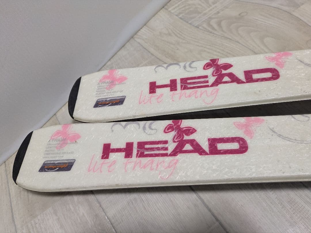 HEAD 板147cm ✕ ブーツ ✕ストック　学生・レディース用セット