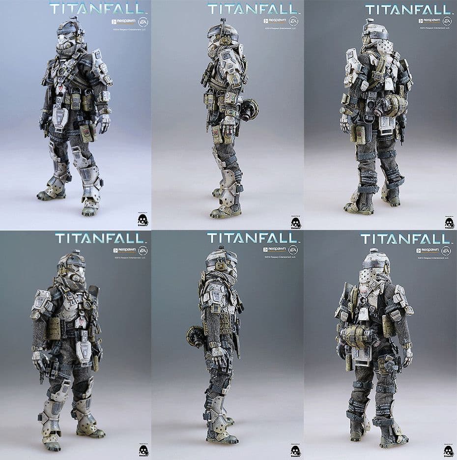 ※パイロット threezero タイタンフォール 1/12スケール