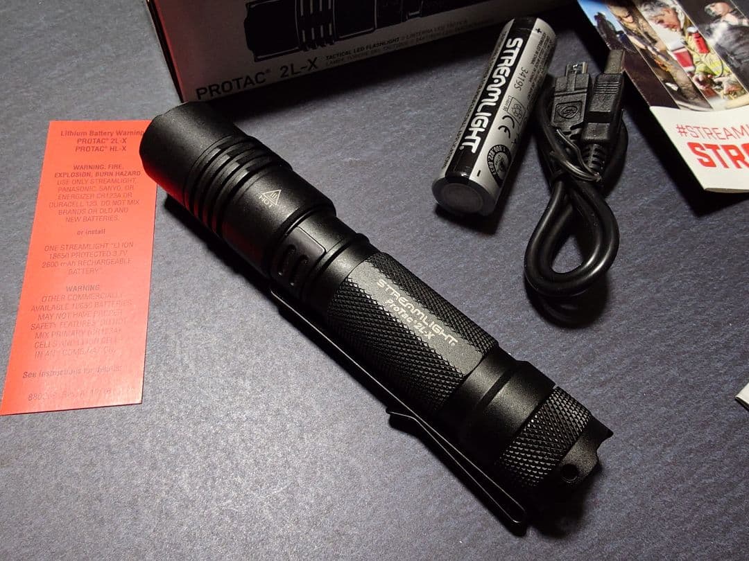 STREAMLIGHT PROTAC 2L-X USB 懐中電灯