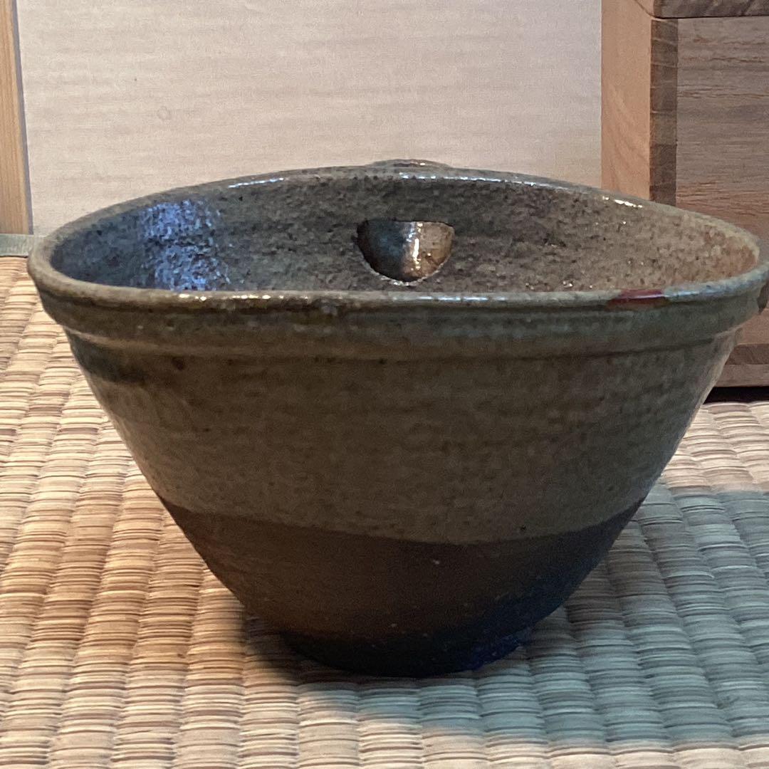 唐津片口茶碗　時代もの