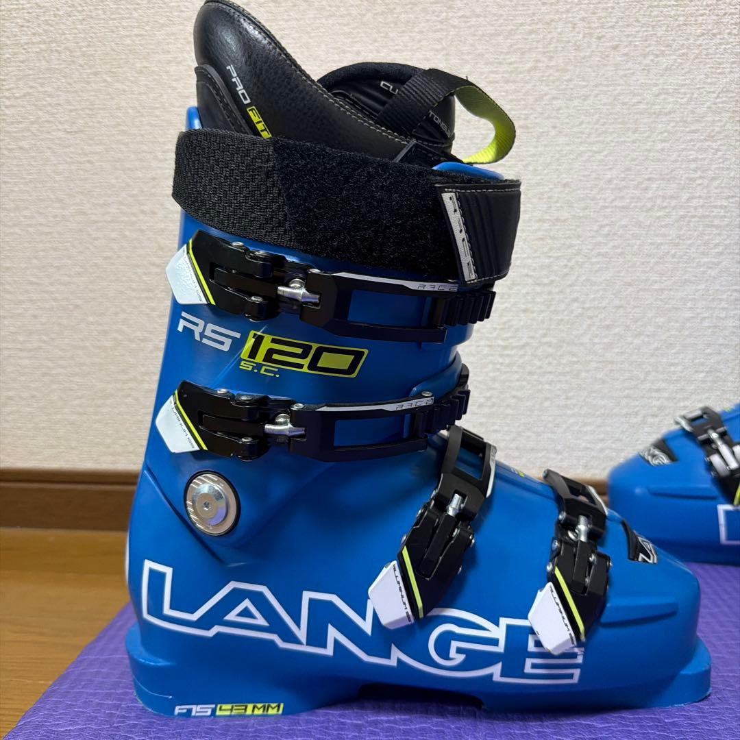 LANGE RS120 スキーブーツ2018年購入