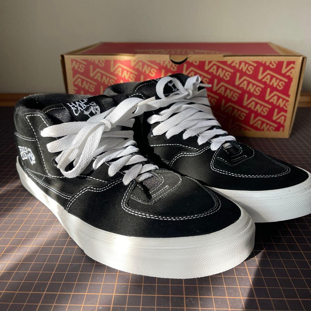 VANS HALF CABバンズハーフキャブ ブラック28cm未使用品