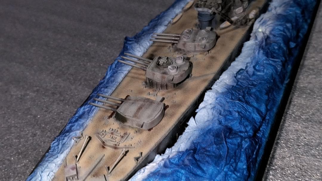 [プラモデル完成品] 1/700 戦艦ネルソン