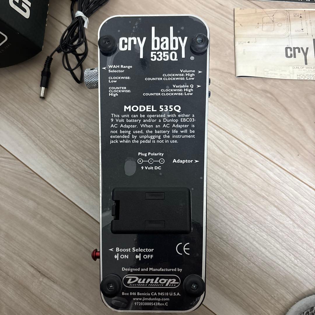 ギター Jim Dunlop crybaby 535Q MULTI-WAH