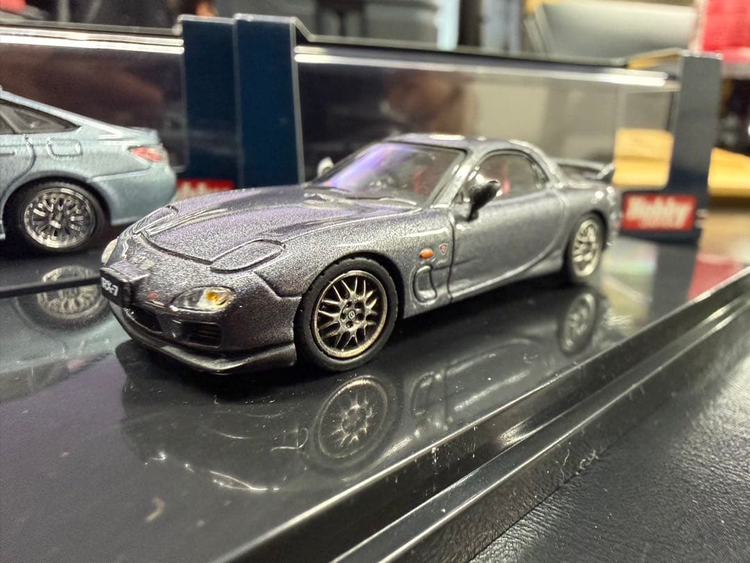 Hobby JAPAN　Mazda RX-7　Toyota CROWN2台セット