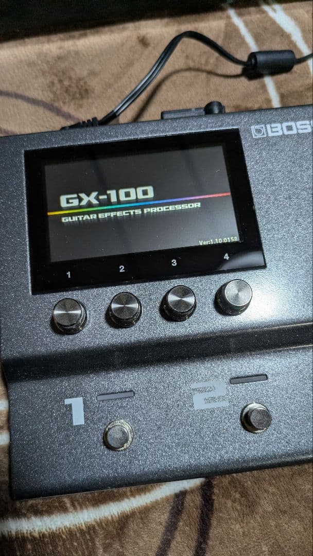 【本日限定価格】BOSS GX-100 BT dual アダプタ付きセット　中古
