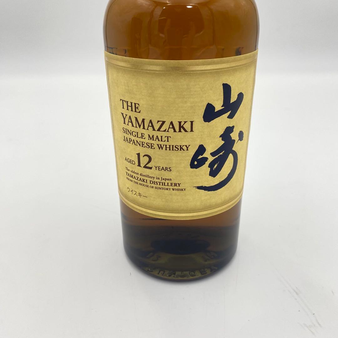 【未開】山崎 12年 シングルモルトウイスキー 700ml 43%