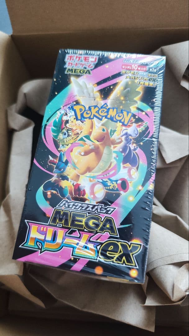 【抽選販売】ポケモン MEGA ハイクラスパック MEGAドリームex BOX