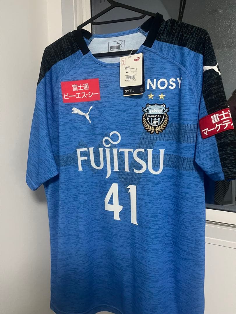 タグ付き　川崎フロンターレ　ユニフォーム　家長　4XL