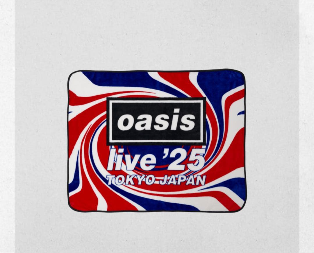 oasis live '25 ブランケット　限定　オアシス