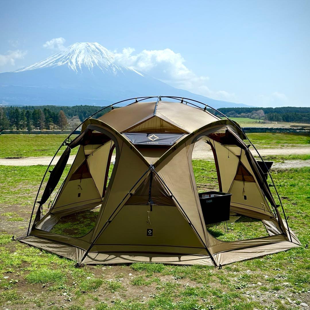 Helinox Nona Dome 4.0 Coyote Tan 専用ルーフ付き