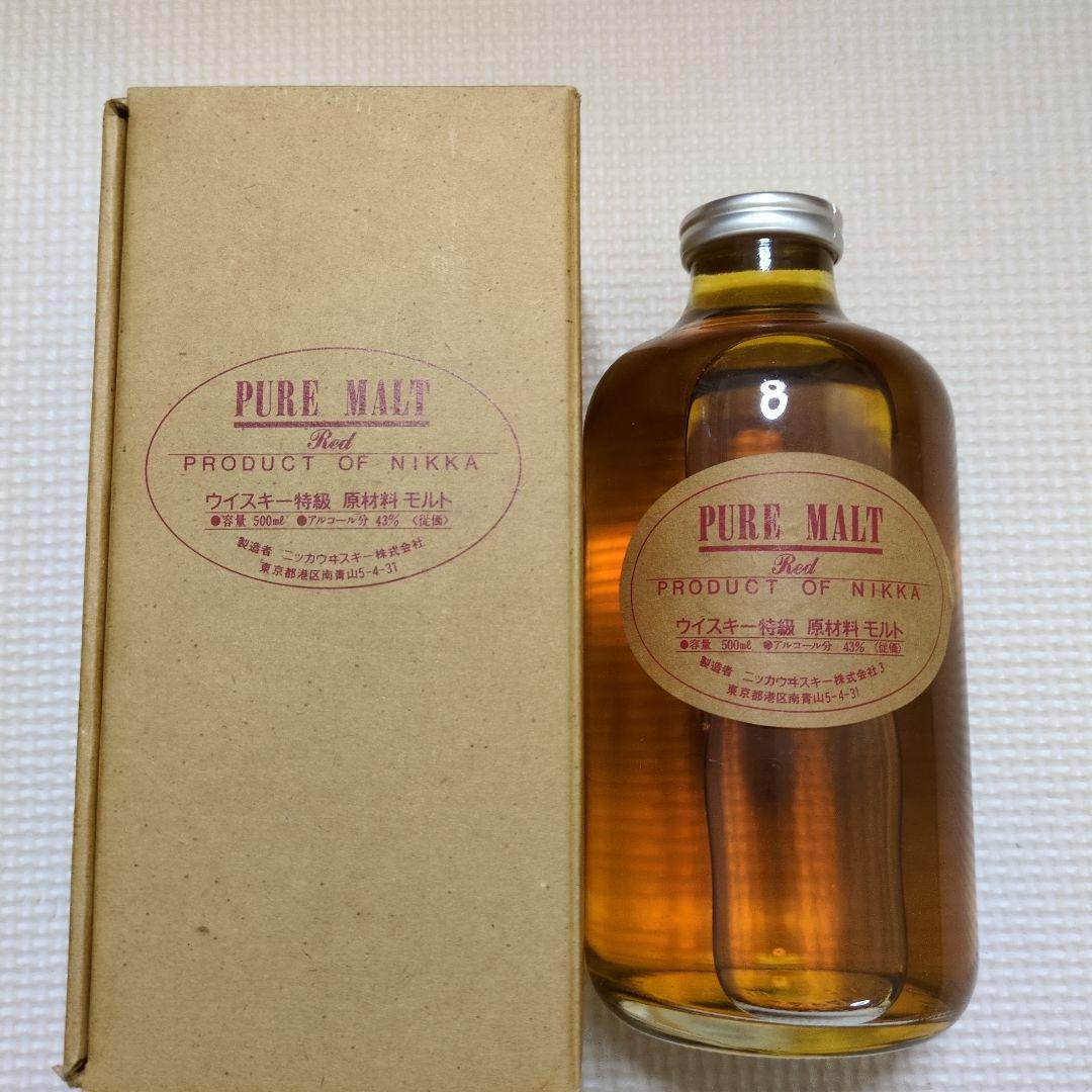 古酒　NIKKA PURE MALT 43% 500ml