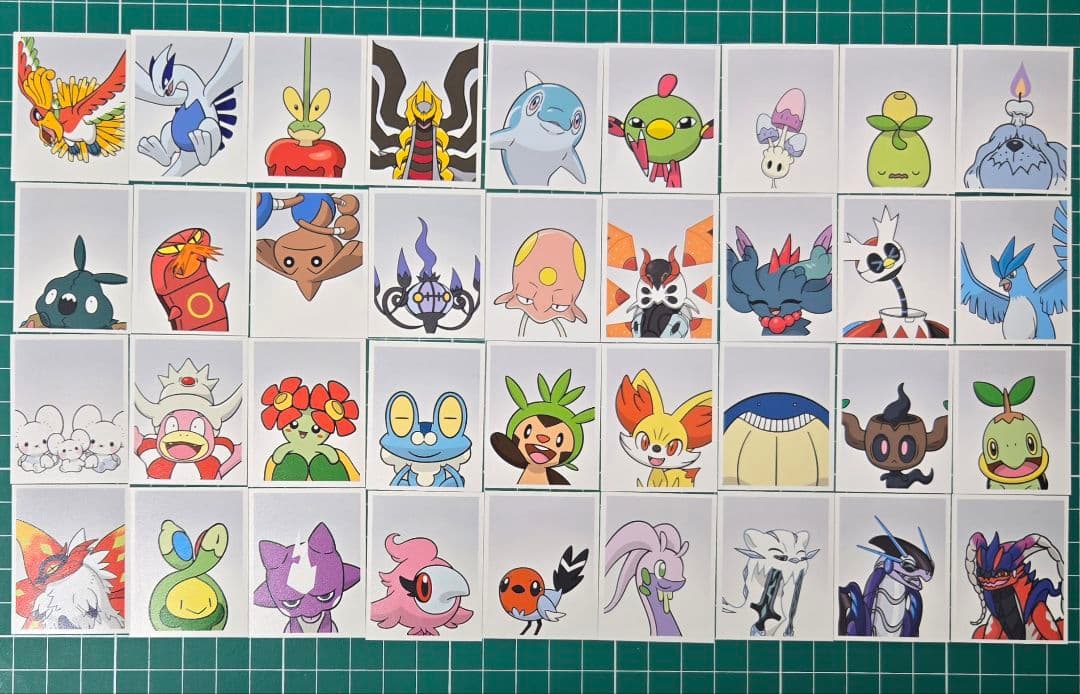 韓国　ポケモンタウン　証明写真 全種類　100枚　コンプリート