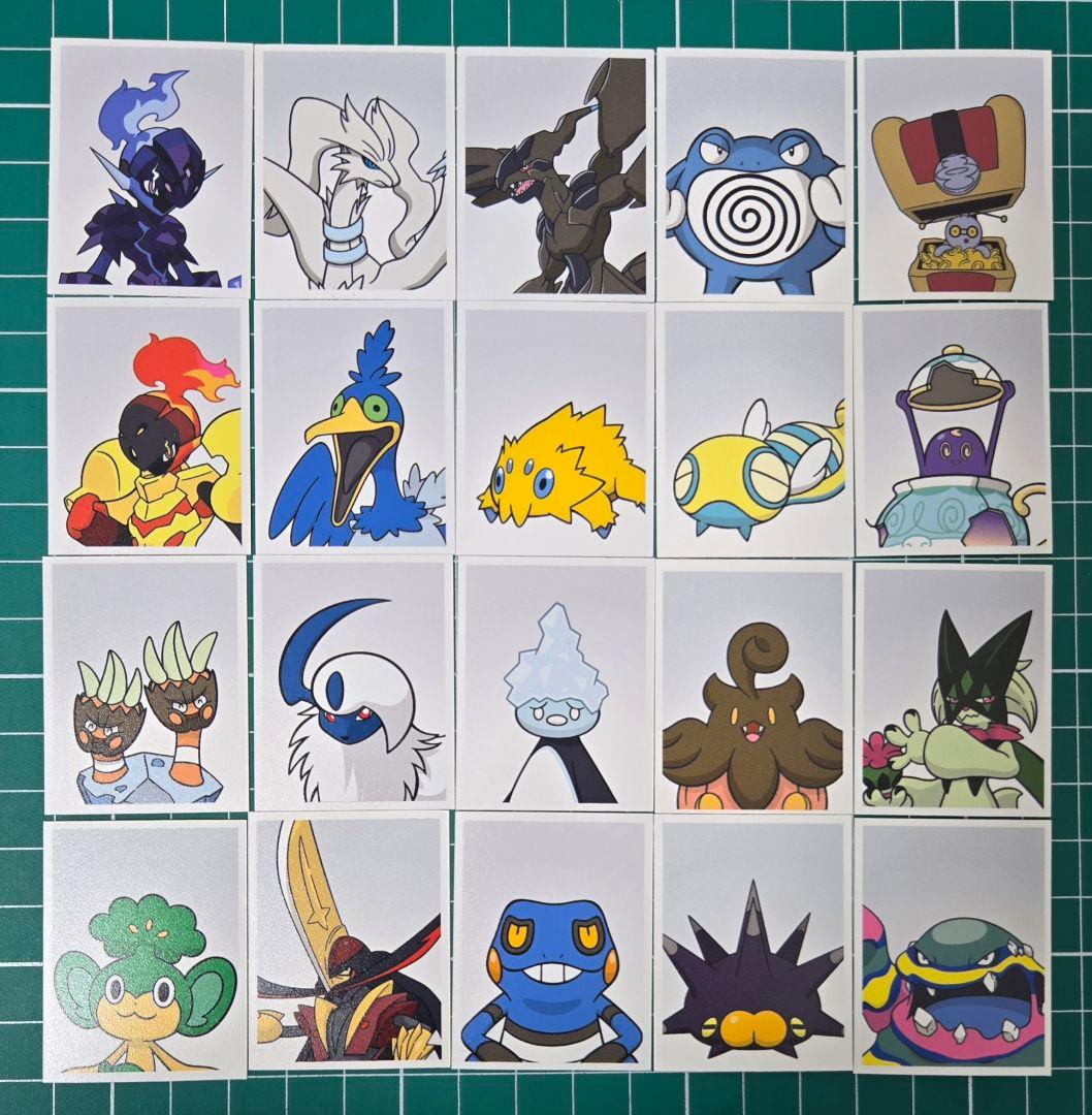 韓国　ポケモンタウン　証明写真 全種類　100枚　コンプリート