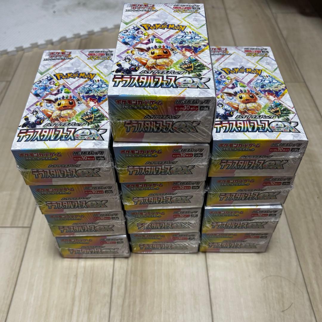 ポケモンカード　テラスタルフェスex 13BOX