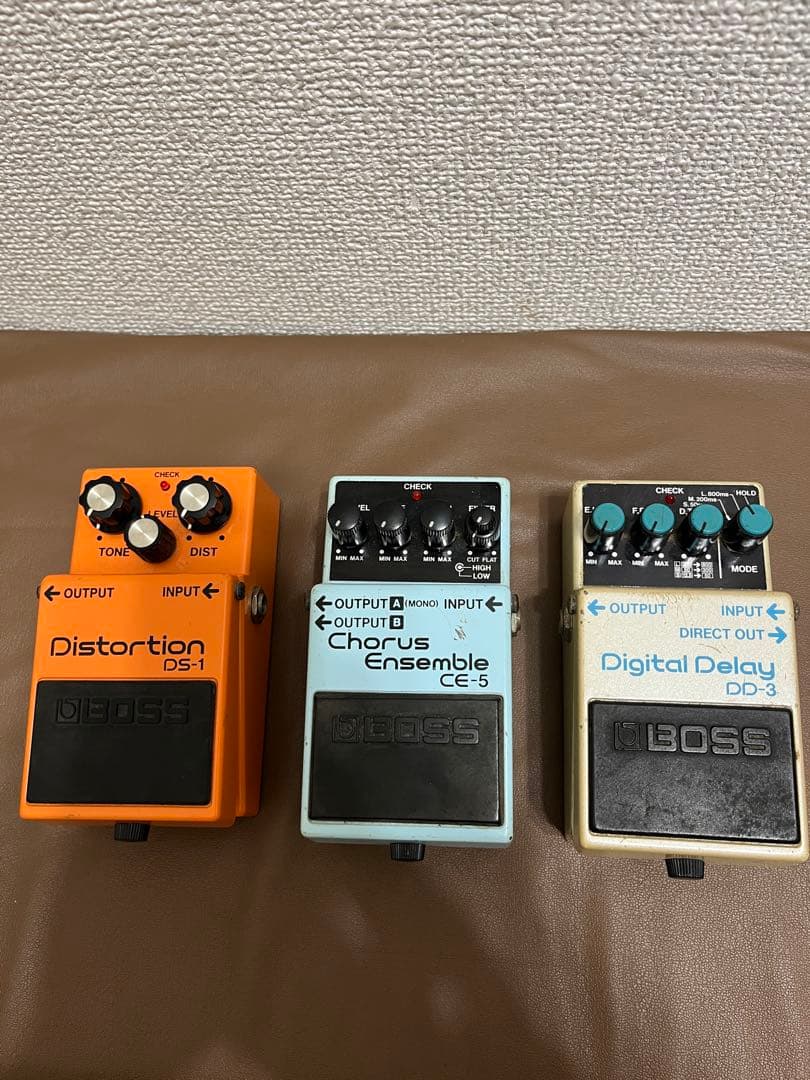 BOSS エフェクターセット DS-1 CE-5 DD-3