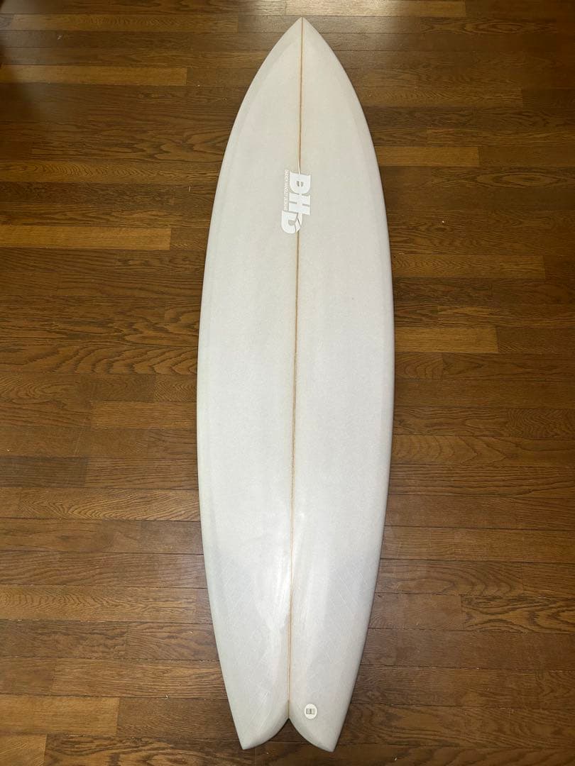 DHDサーフボード　6'6\" MID TWIN 手渡し