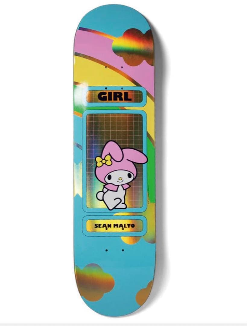 スケートボード GIRL HELLO KITTY&FRIENDS RAINBOW DECK