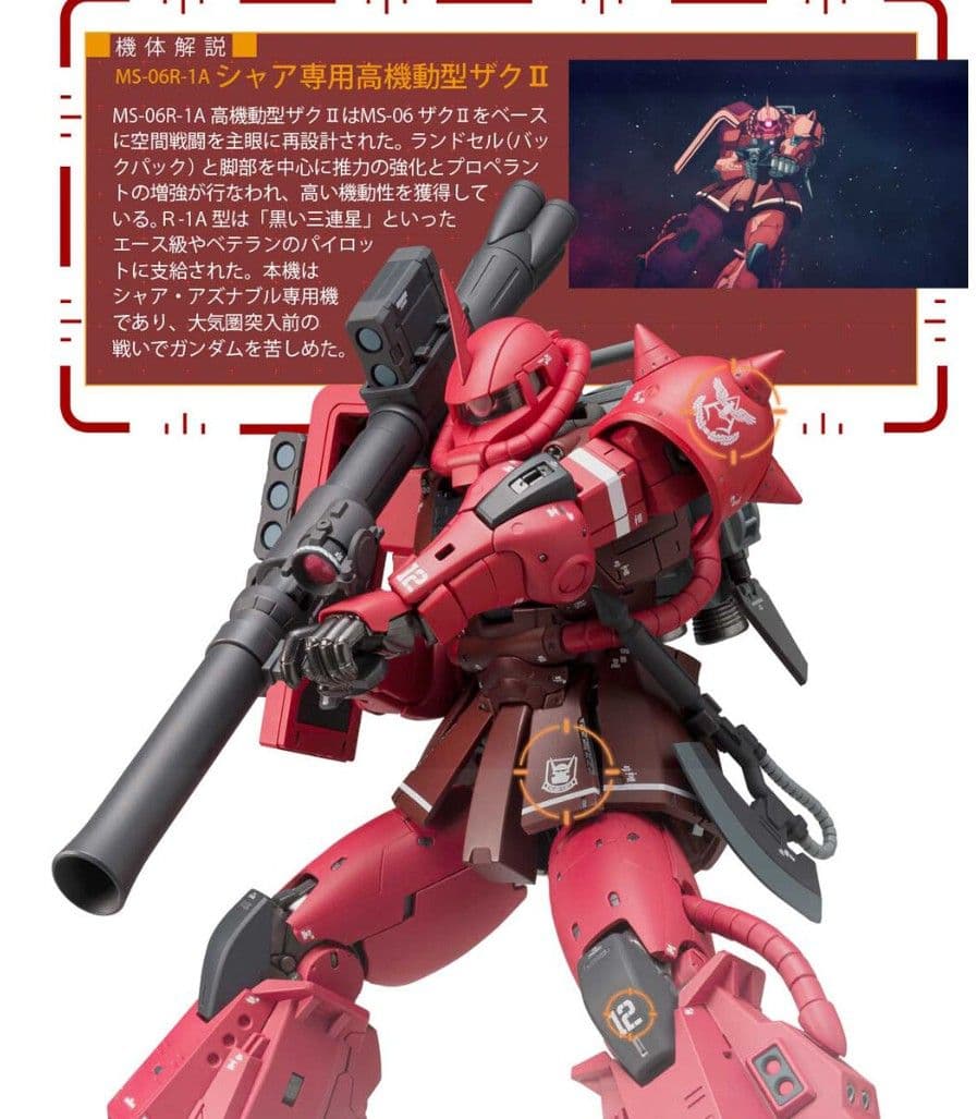 GUNDAM FIX FIGURATION シャア専用高機動型ザクII