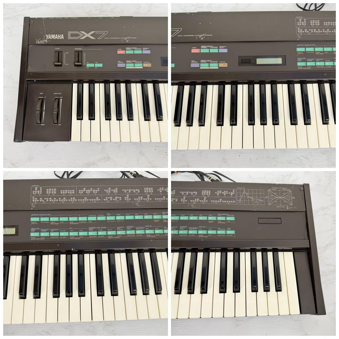 YAMAHA　DX7　シンセサイザー　純正ケース　動作品
