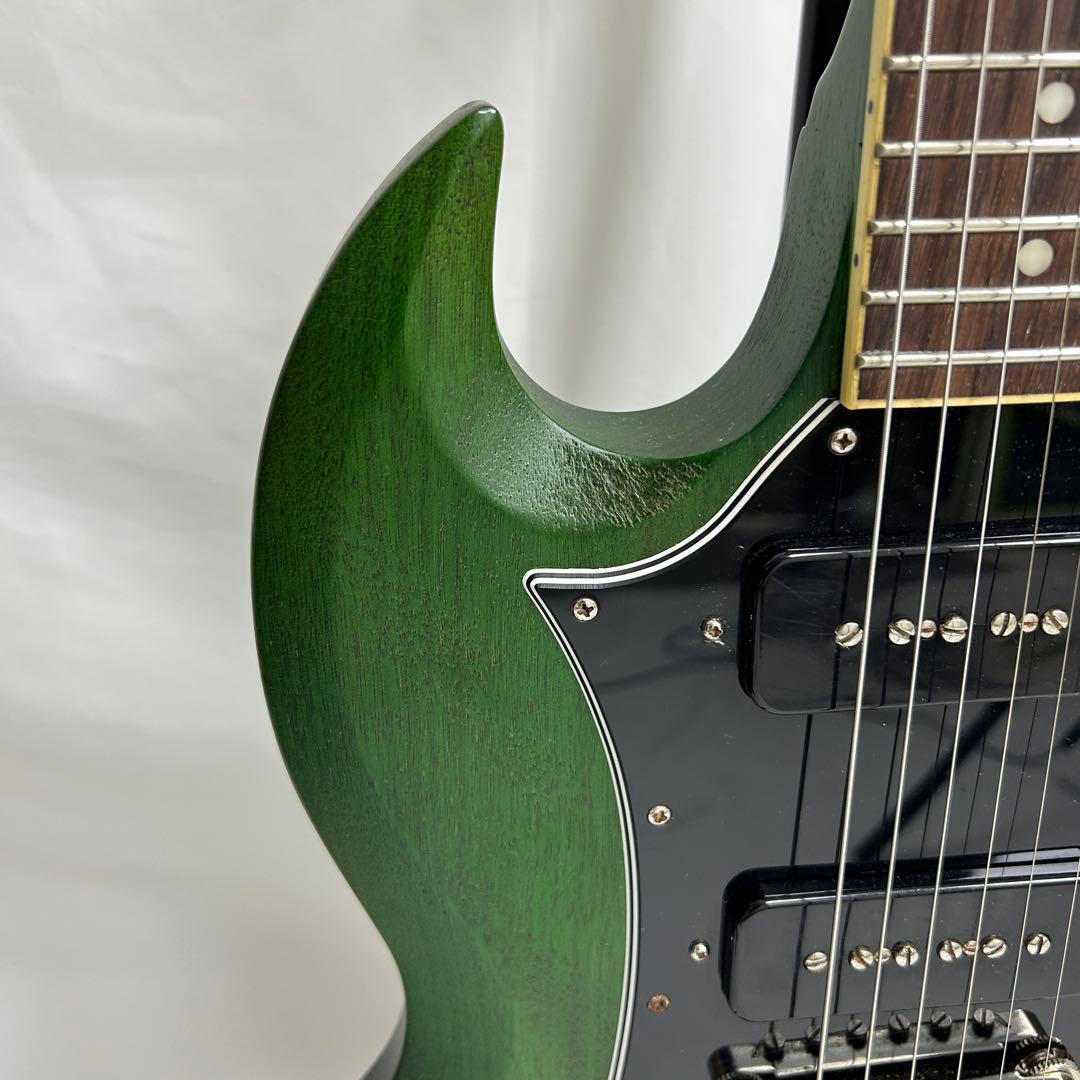 【希少】 Epiphone SG Classic Worn P90 Green