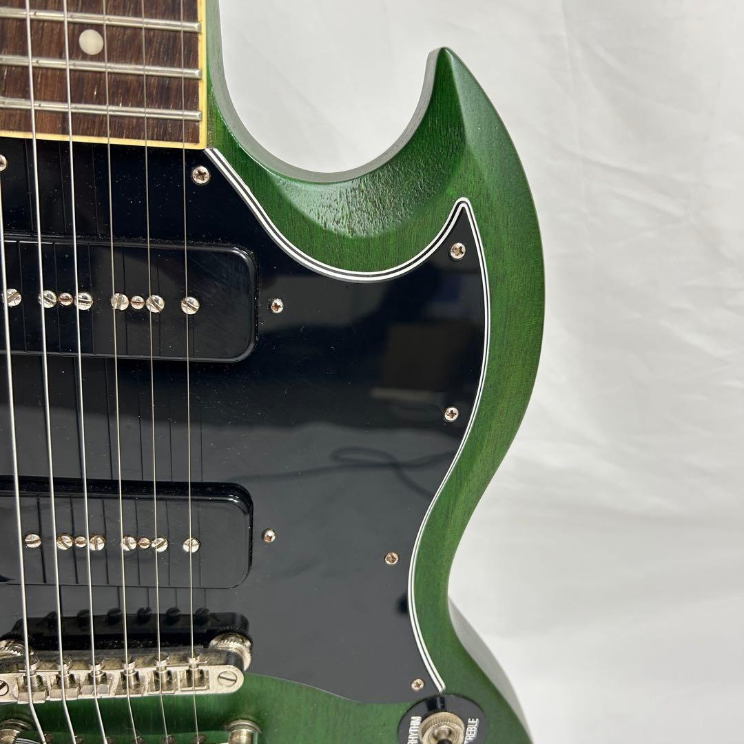 【希少】 Epiphone SG Classic Worn P90 Green
