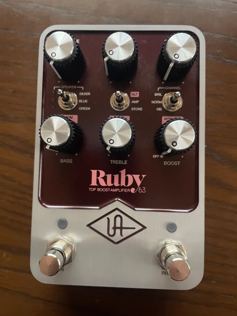 ギター UAFX Ruby Top Boost Amplifier e63