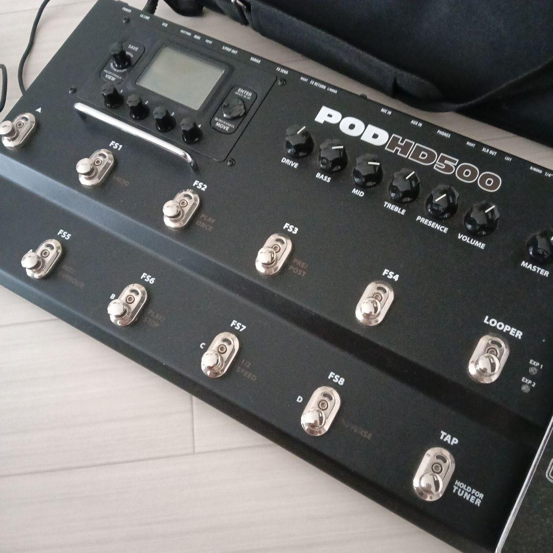 Line6 PODHD500 マルチエフェクター バンド ギター ベース 軽音