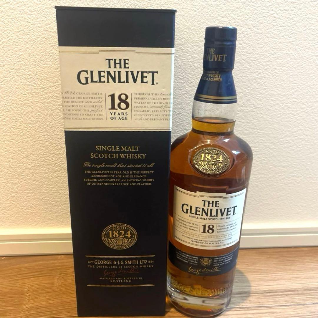 THE GLENLIVET 18 YEARS OLD ウイスキー　未開栓