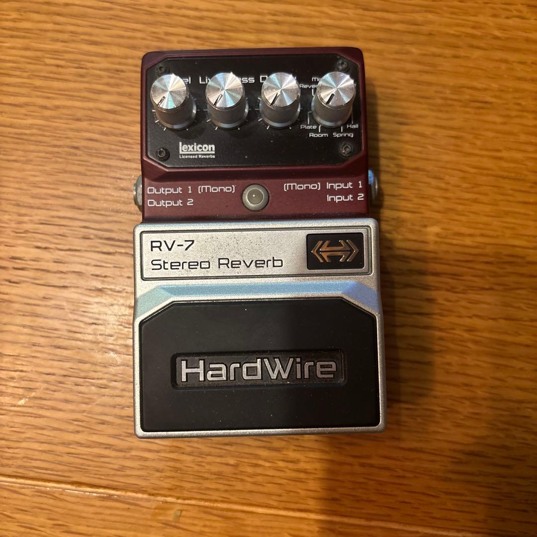 ギター Digitech Hardwire RV-7