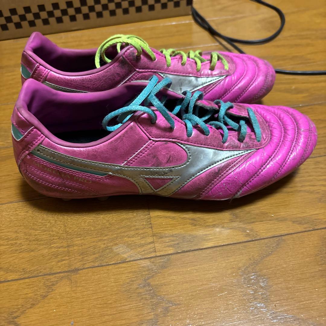 【日本未発売】MIZUNO モレリア2 Pro AG ピンク