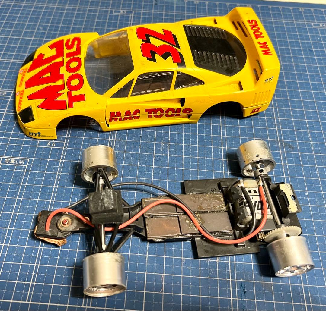 ビンテージ1/24 スロットカーF40