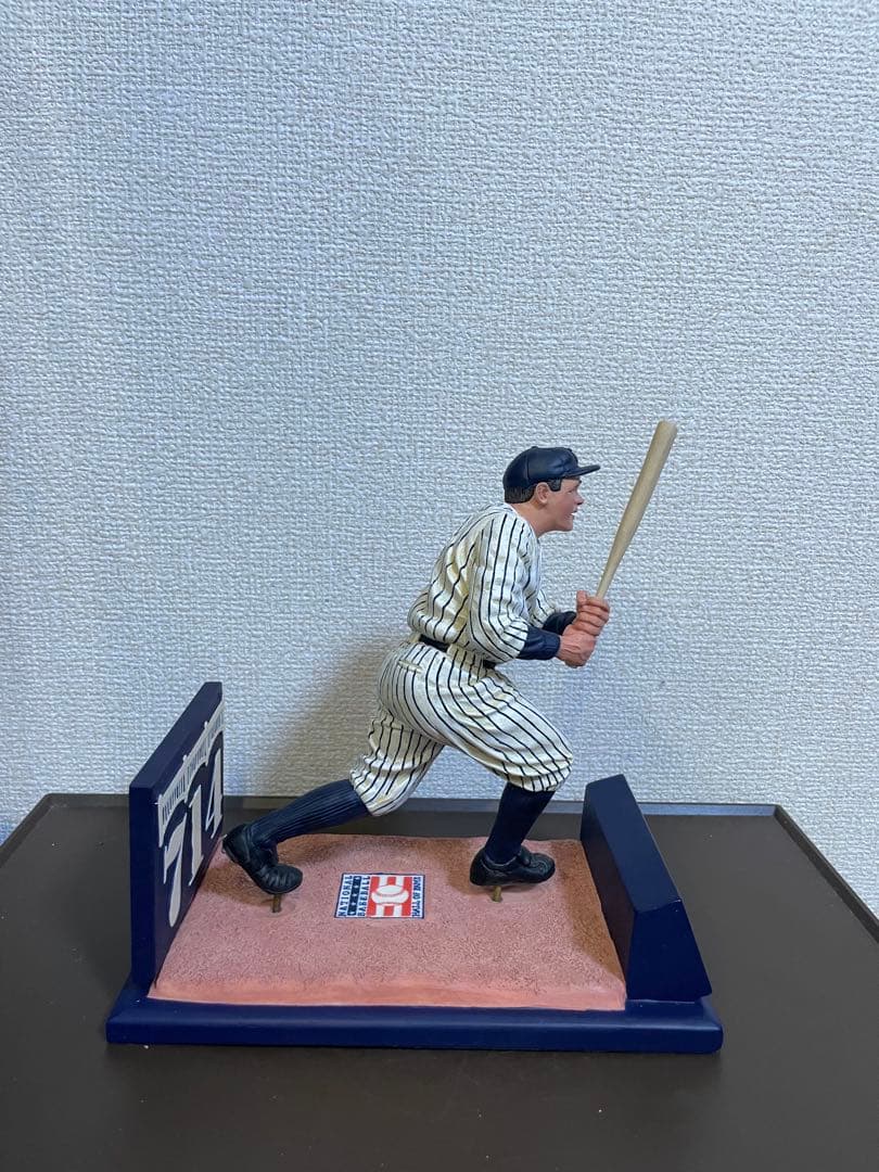 希少！　Babe Ruth フィギュア 714本塁打記念　ROMITO製