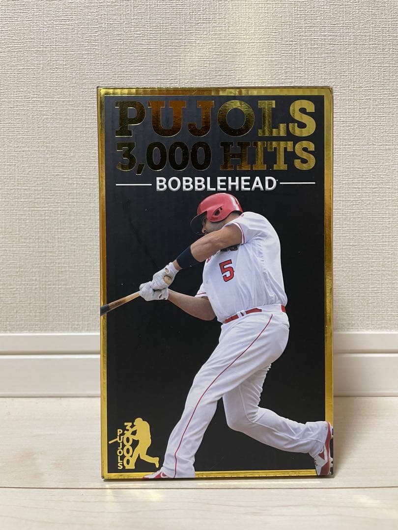 【来場者限定】プホルス PUJOLS3000本安打記念 ボブルヘッド MLB限定