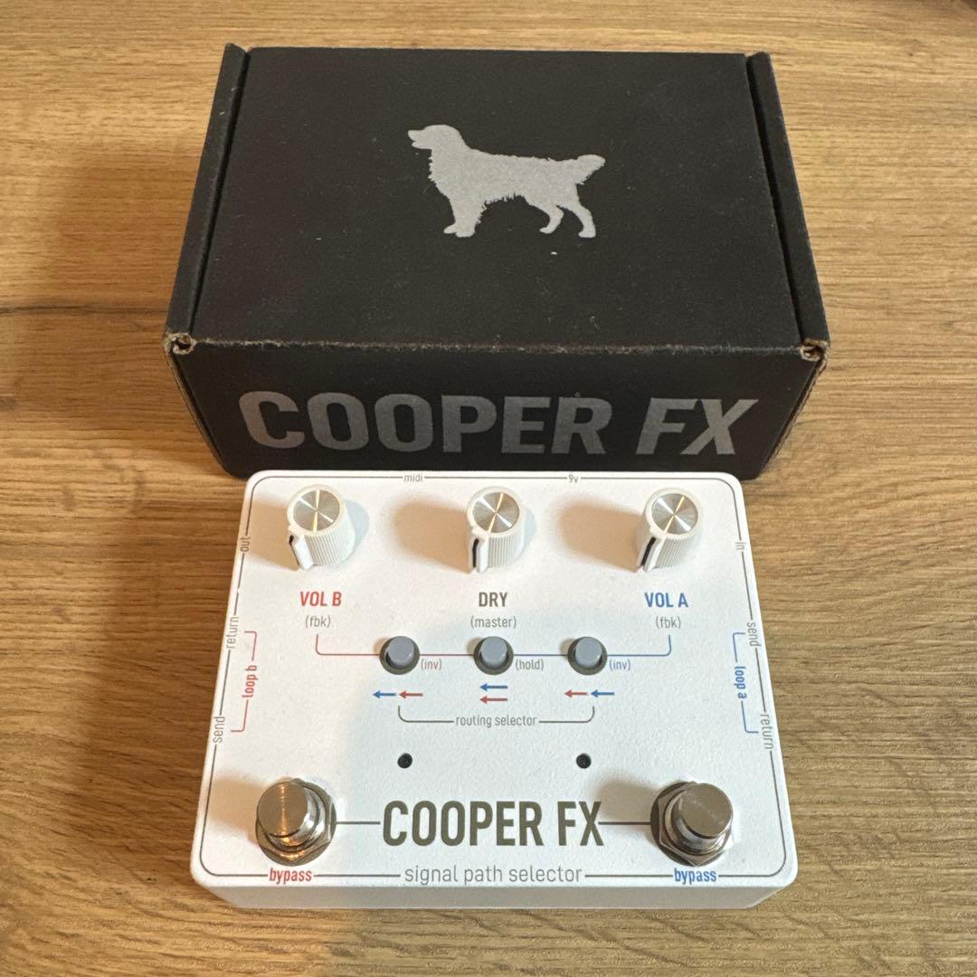 ギター Cooper FX signal path selector