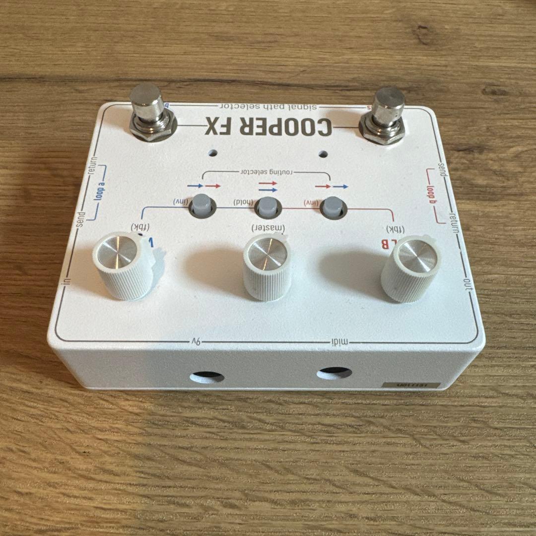 ギター Cooper FX signal path selector