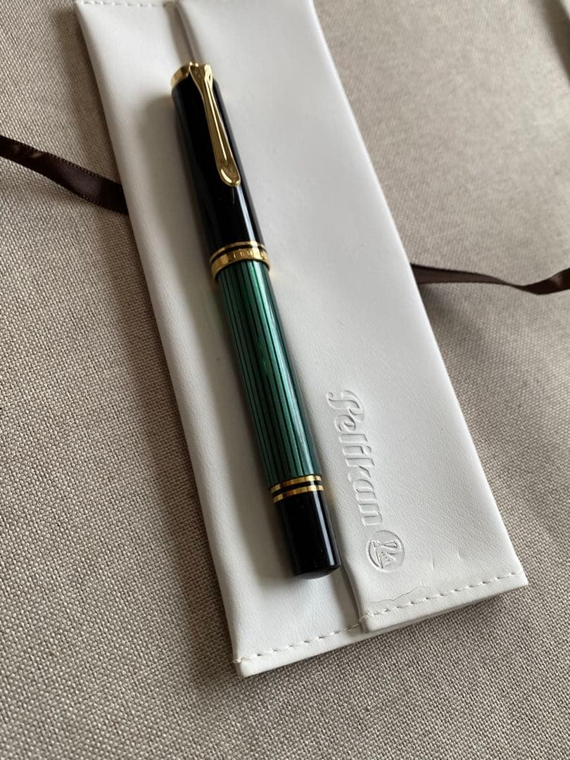 ペリカン Pelikan スーベレーンM400 緑稿　EF 万年筆