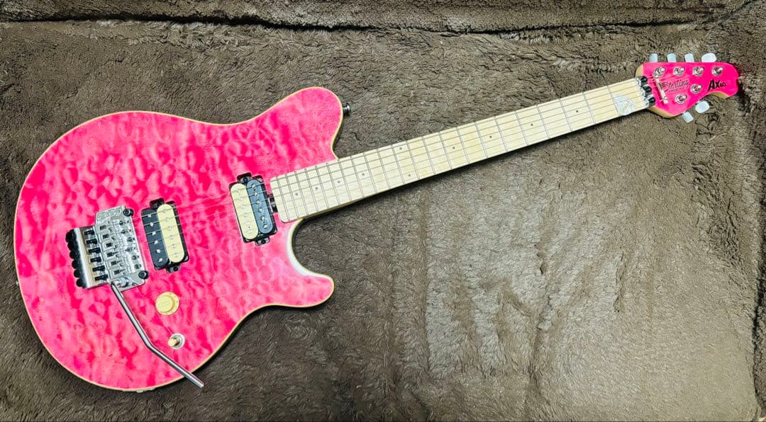 stearing by music man ax40 pink B'z 松本