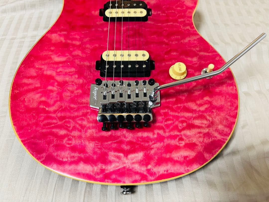 stearing by music man ax40 pink B'z 松本