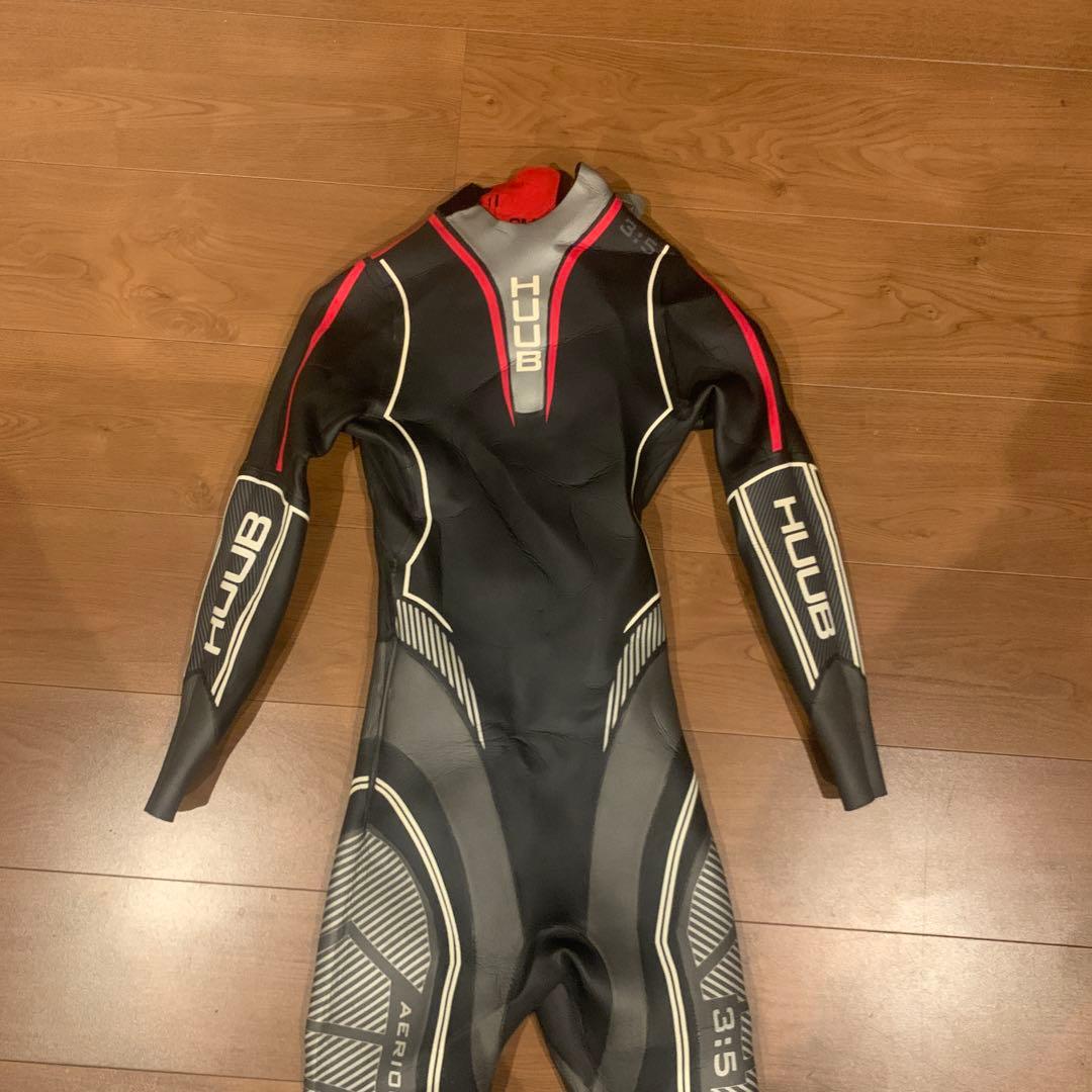 HUUB ドライスーツ 美品　グレー/ブラック/レッド