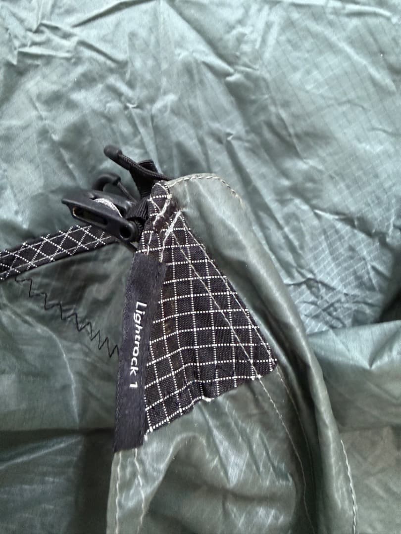 PreTents Light rock 1P フットプリント