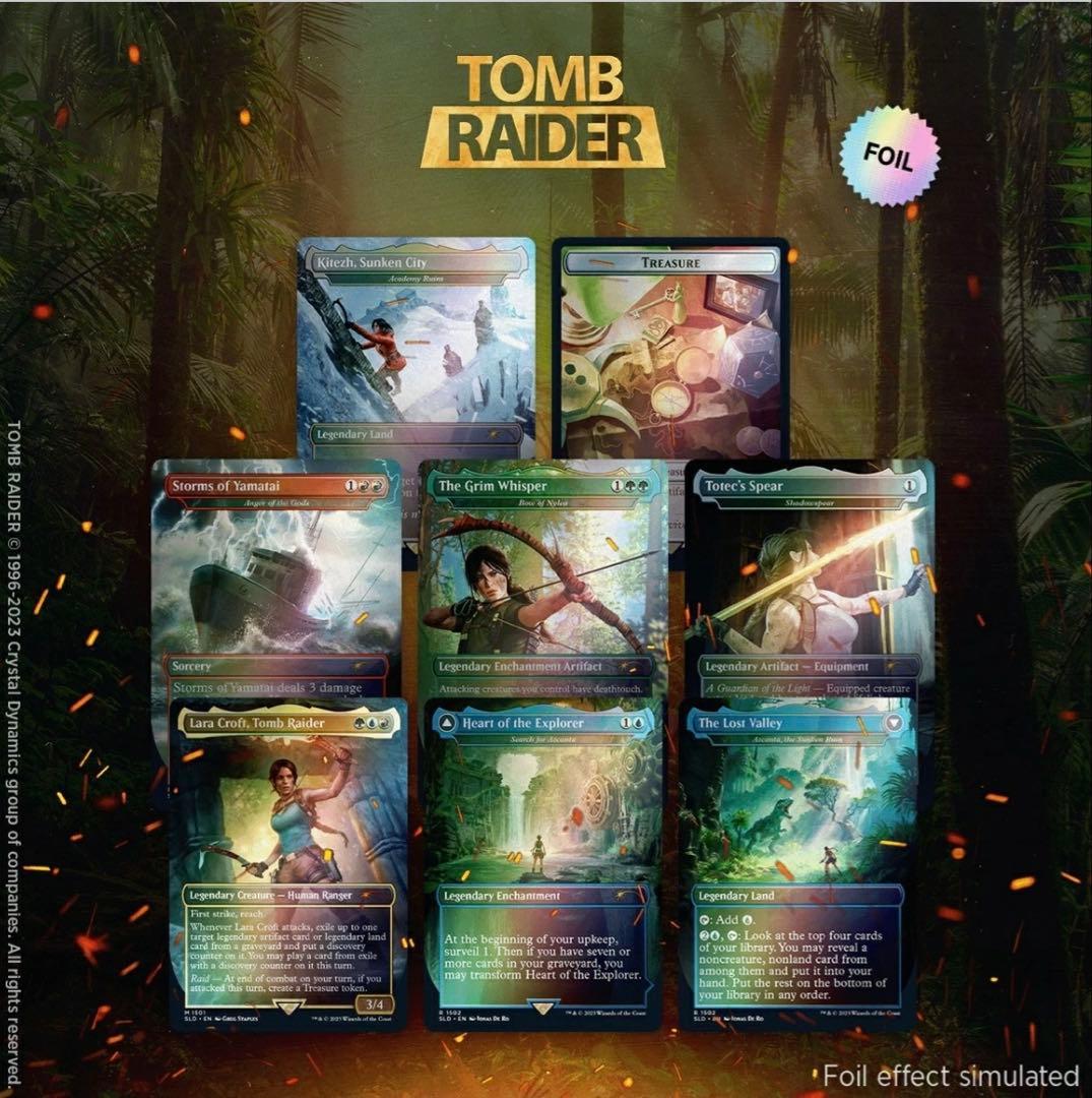 マジック：ザ・ギャザリング MTG Secret Lair Tomb Raider Foil Edition