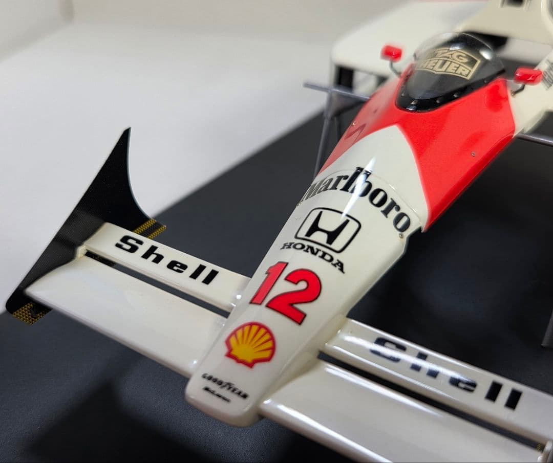 1/20 マクラーレン MP4/4 日本GP仕様 A.セナ　完成品